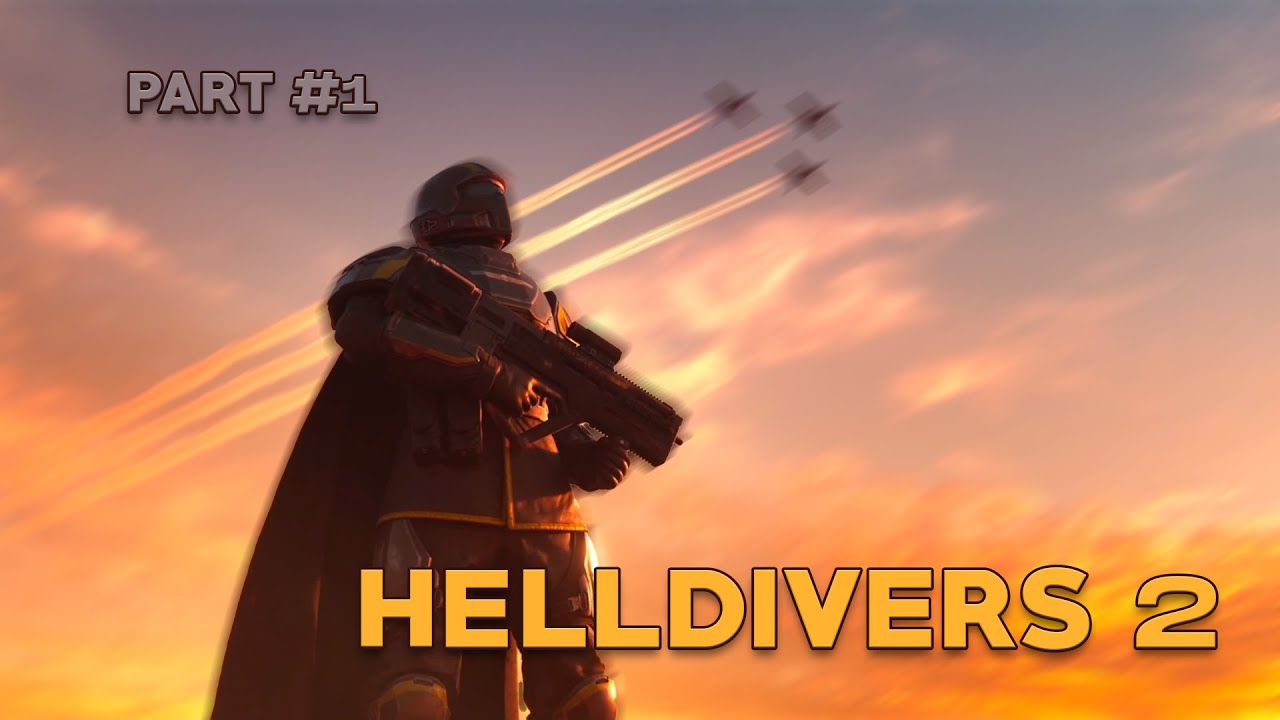 HELLDIVERS 2 FIRST TRY & TRAINING - HD2 Part 1 - YouTube