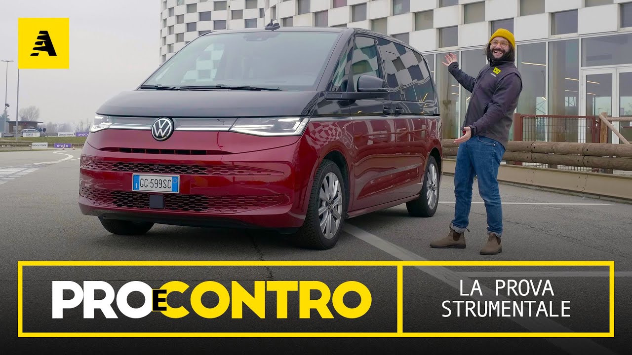 Nuovo Volkswagen MULTIVAN T7 (100 volte meglio di un SUV) | PROVA STRUMENTALE - PRO e CONTRO ...