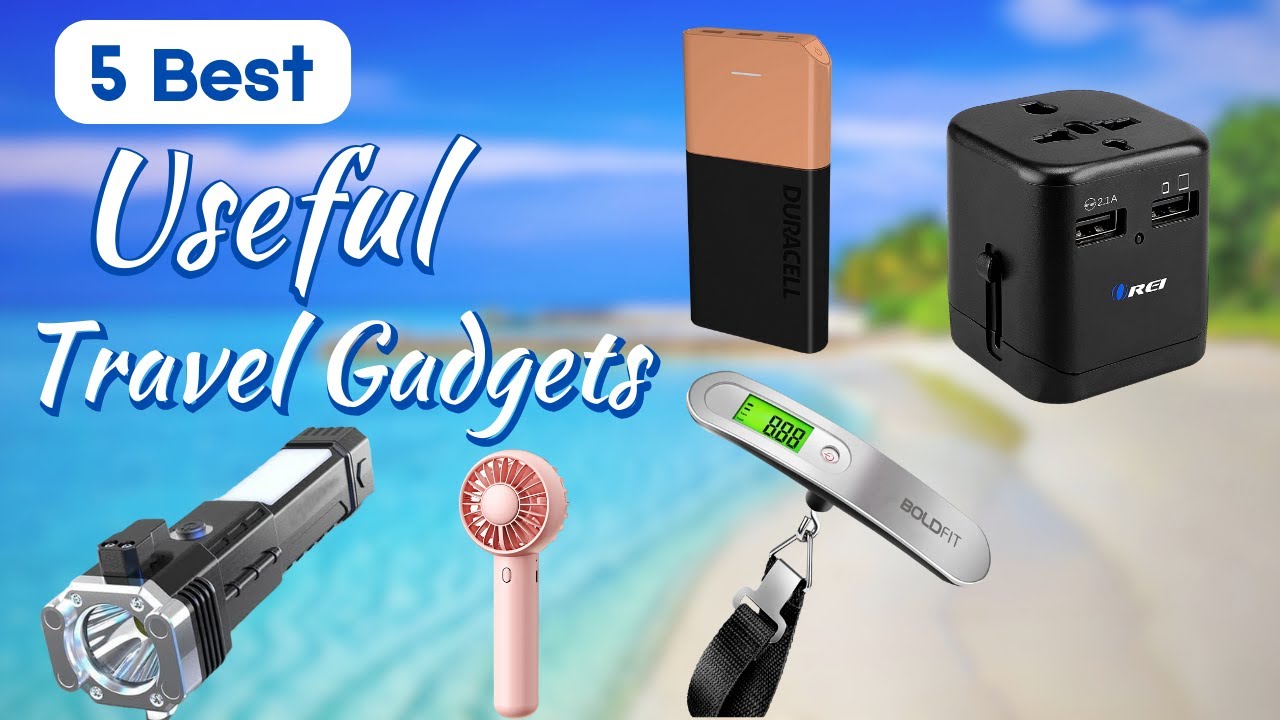 5 Best Travel Gadgets | Best Travel Accessories | Useful Travel Gadgets ...
