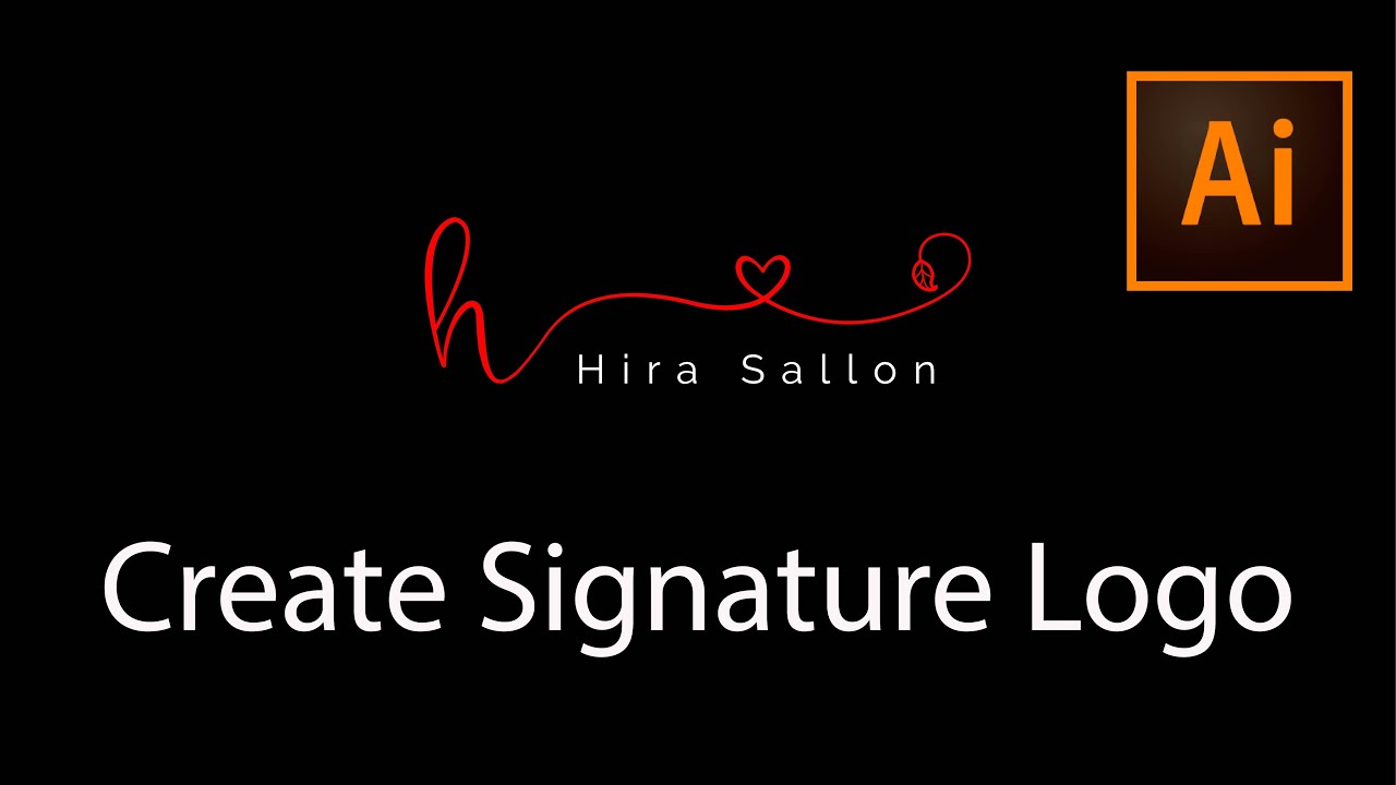 How To Make A Signature Logo In Adobe Illustrator YouTube how-to-make-a-signature-logo-in-adobe-illustrator-youtube