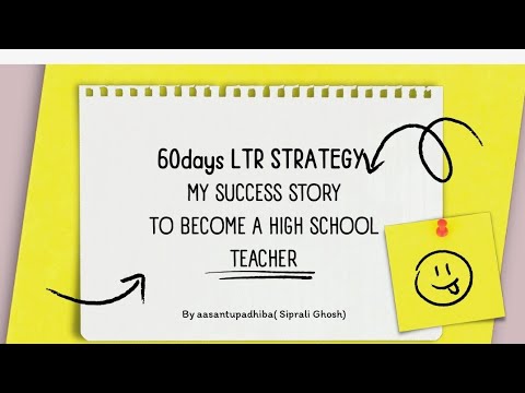 60 days strategy for LTR-My Success story -preparation strategy ...