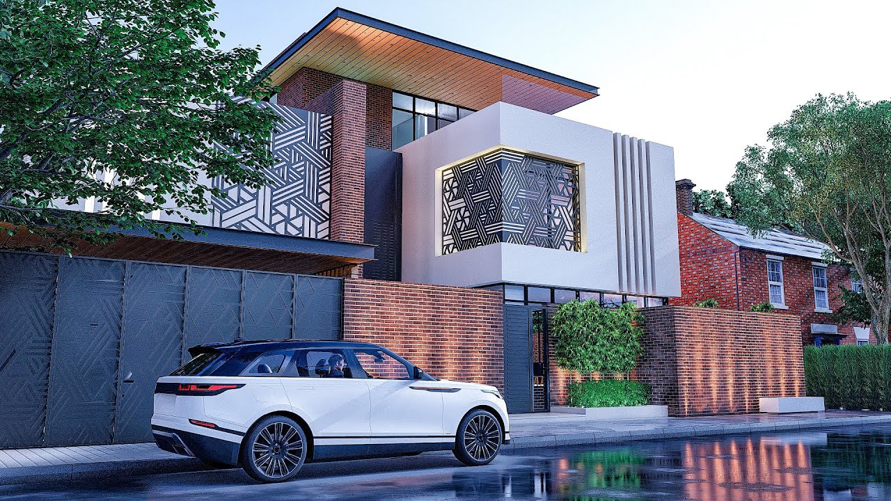 EXTERIOR ANIMATION SCENE PORTFOLI LUMION10 3 2 3D MAX AUTOCAD ...