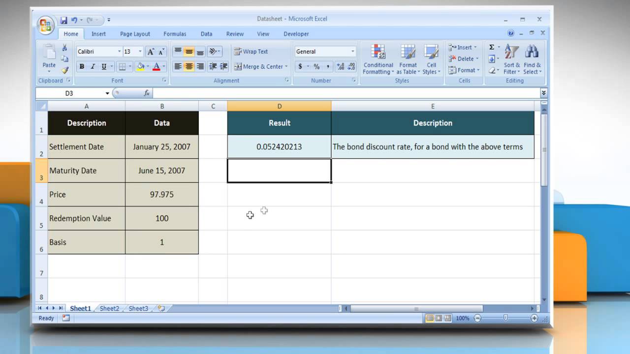 How To Use The DISC Function In Excel YouTube How To Use The DISC Function In Excel YouTube
