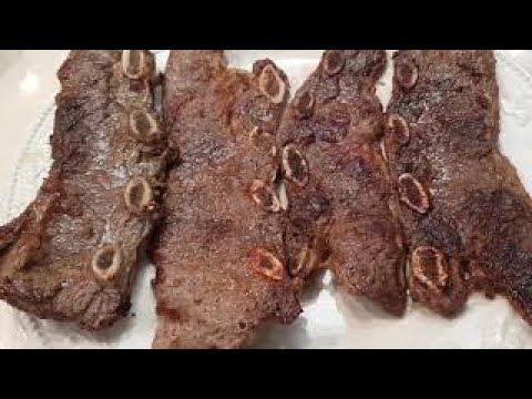 How to Make Flanken Seasoned Short Ribs - Stove Top Method - YouTube