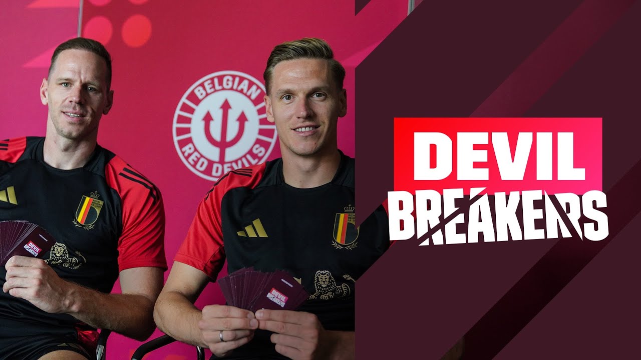 Devilbreakers with Matz and Thomas | #REDDEVILS | #EURO2024 - YouTube