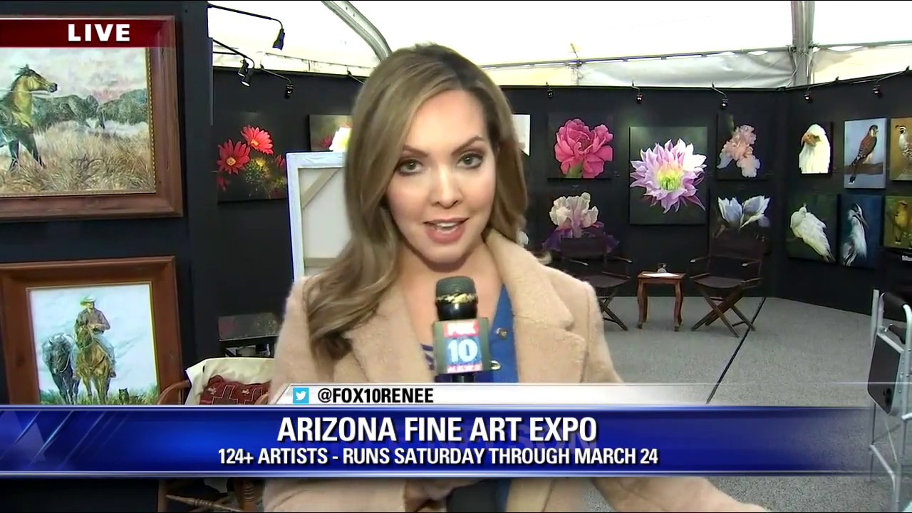 FOX 10 at the Arizona Fine Art Expo - YouTube
