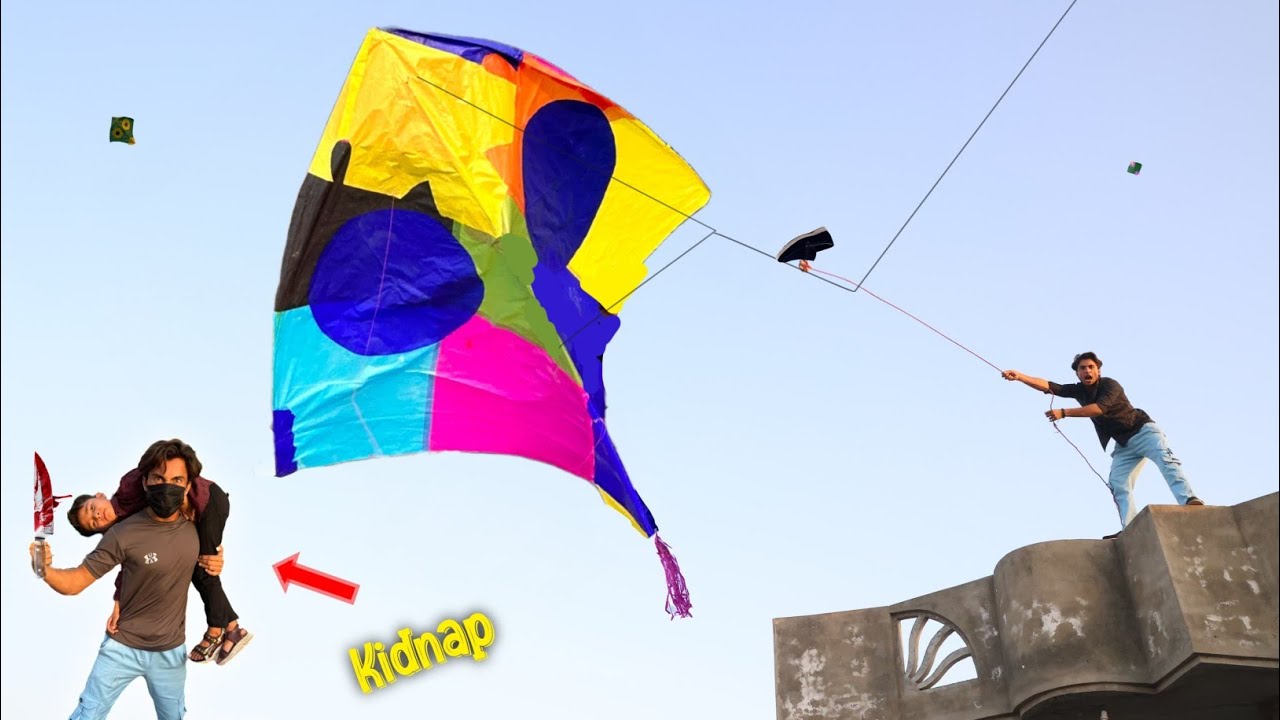Nasir Buy New Pakistani Kite | Abubaker Kidnap Nasir Small Brother ...