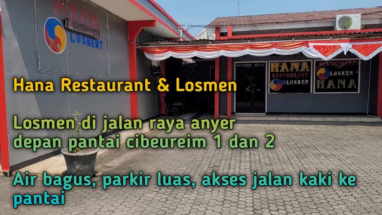 Losmen hana anyer | Losmen Murah Pantai Anyer - YouTube