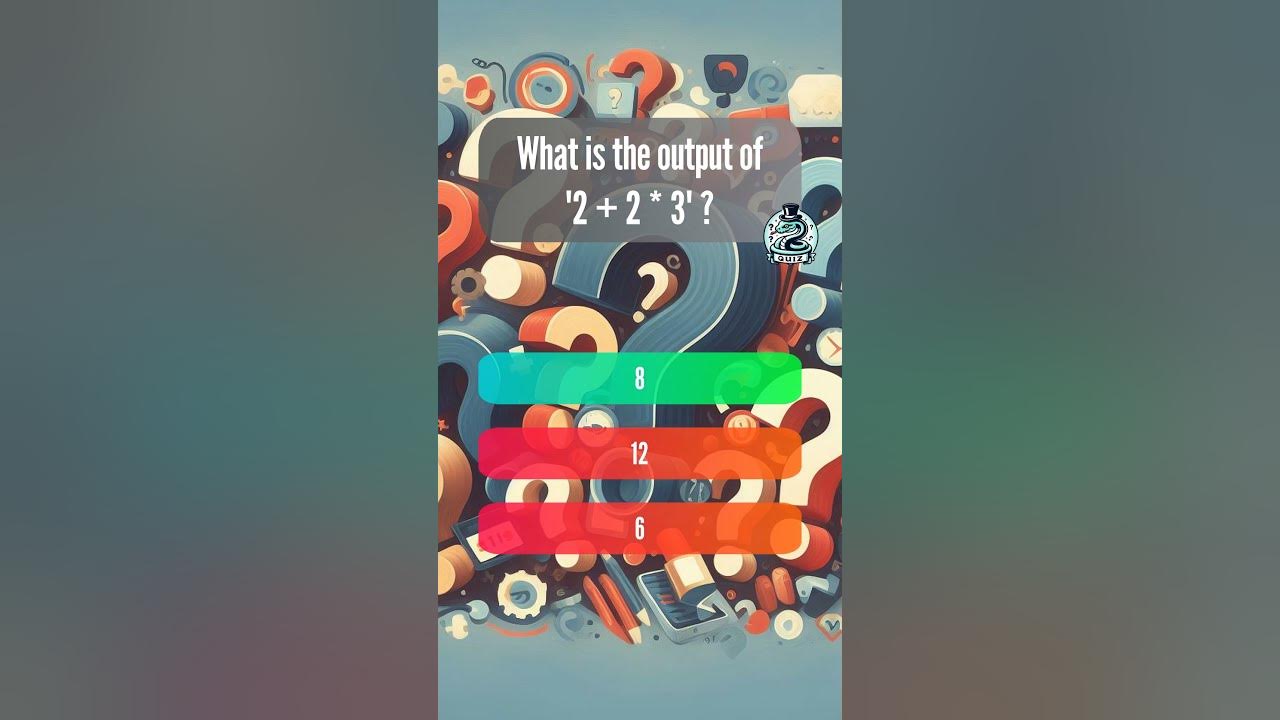 Basic Python Quiz 1 Test Your Python Skills Python101 Coding Masteringpython