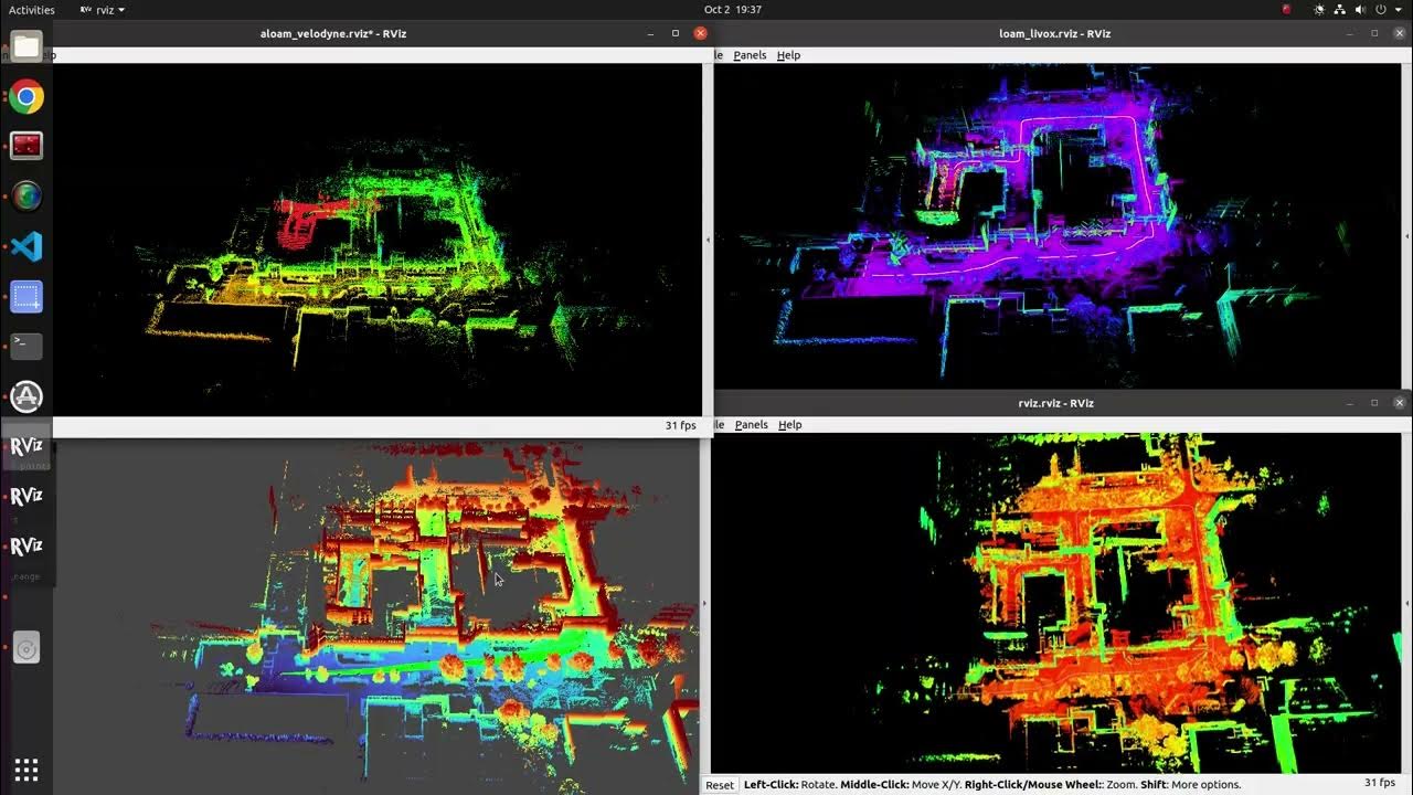 Comparative Demo of LiDAR-Inertial Based SLAM Methods - YouTube