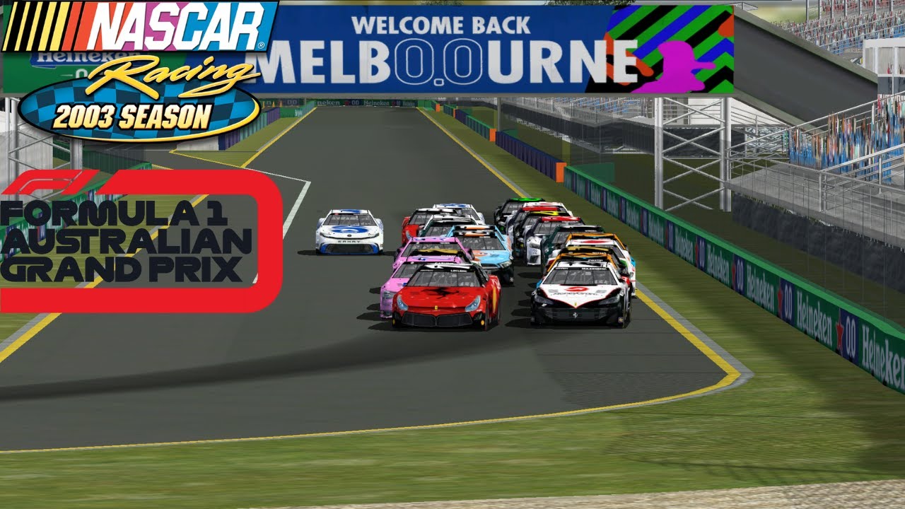 100% Australian Grand Prix LIVE! // NR2003 F1 Career Mode Race 2! - YouTube