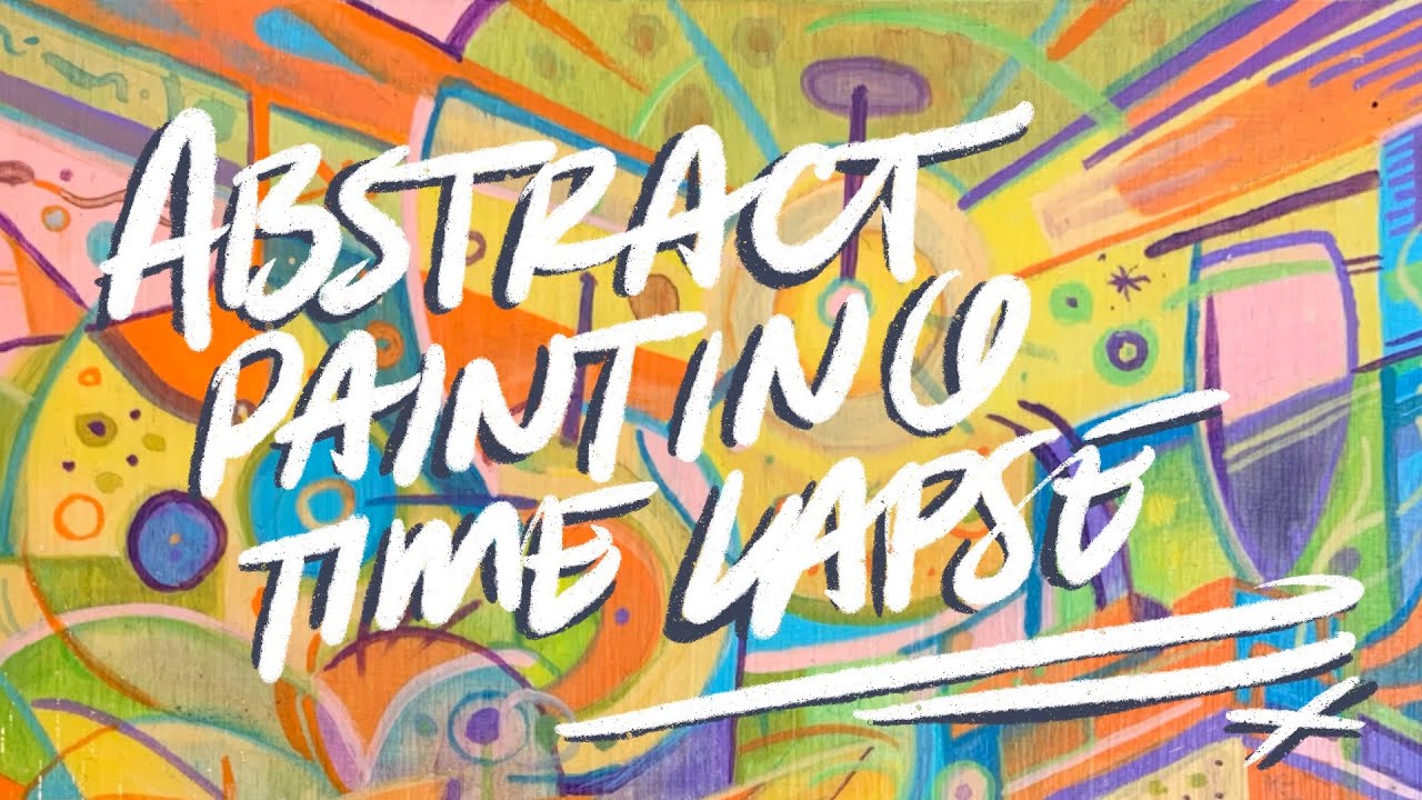 Percussive Memory | Abstract Painting Timelapse - YouTube