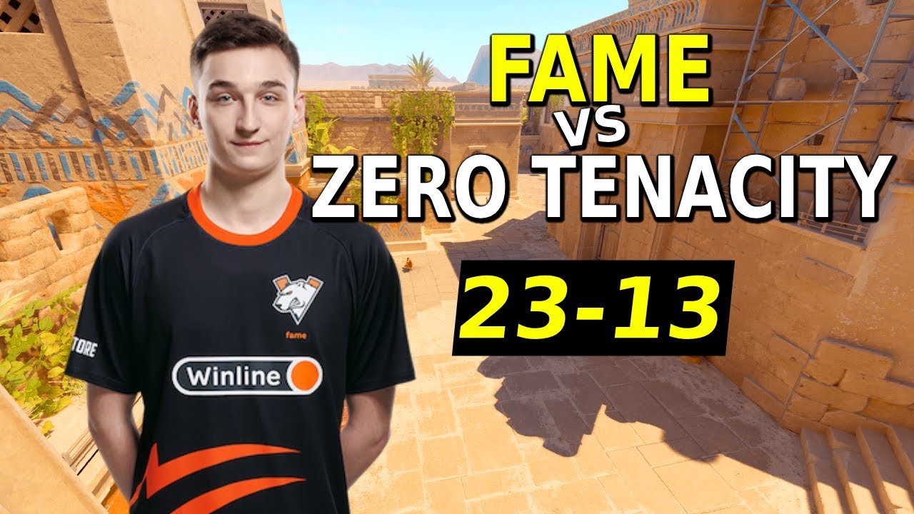 INSANE MATCH | fame (23-13) vs Zero Tenacity | BLAST Premier Fall ...
