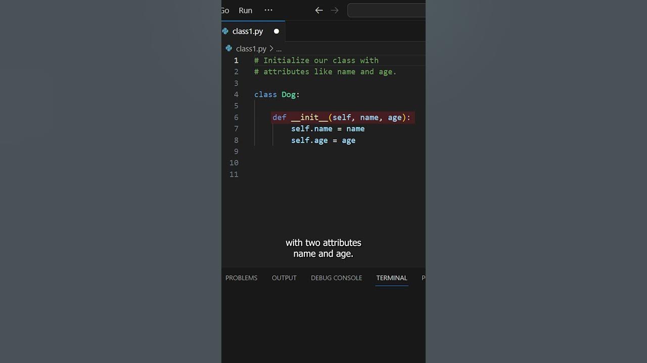 Working With Classes And Objects In Python Shorts Python Pythonprogramming Pythontutorial