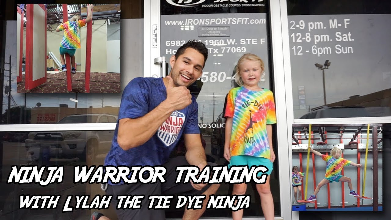 Mini Ninja Monday with Lylah the tie dye ninja - YouTube