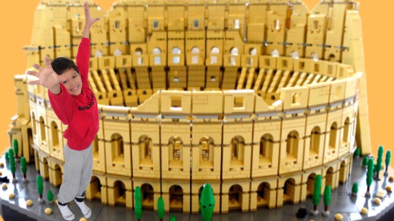 I BUILT THE BIGGEST COLOSSEUM LEGO SET EVER - YouTube