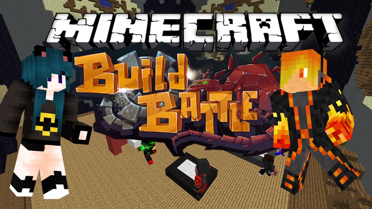 Minecraft: Build Battle w/ Cà Rốt - Em bé chảy nước trên sushi - YouTube