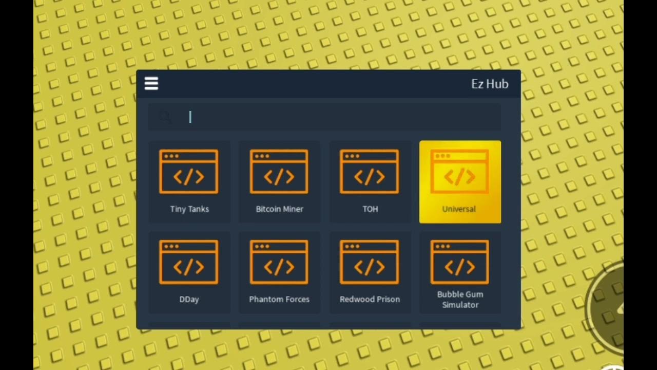 ez hub (script in the description) - YouTube