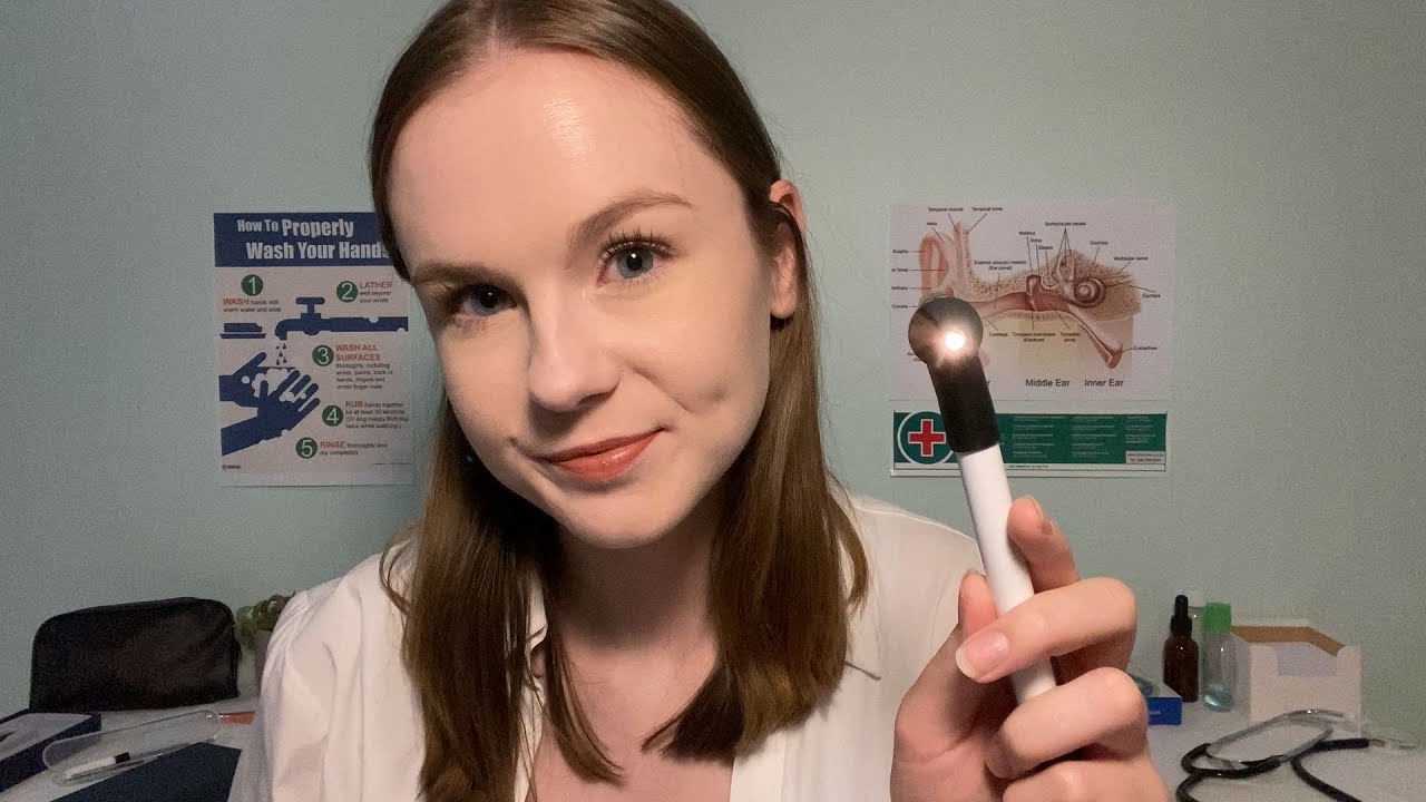 Asmr Ear Exam And Hearing Test Doctor Roleplay Youtube