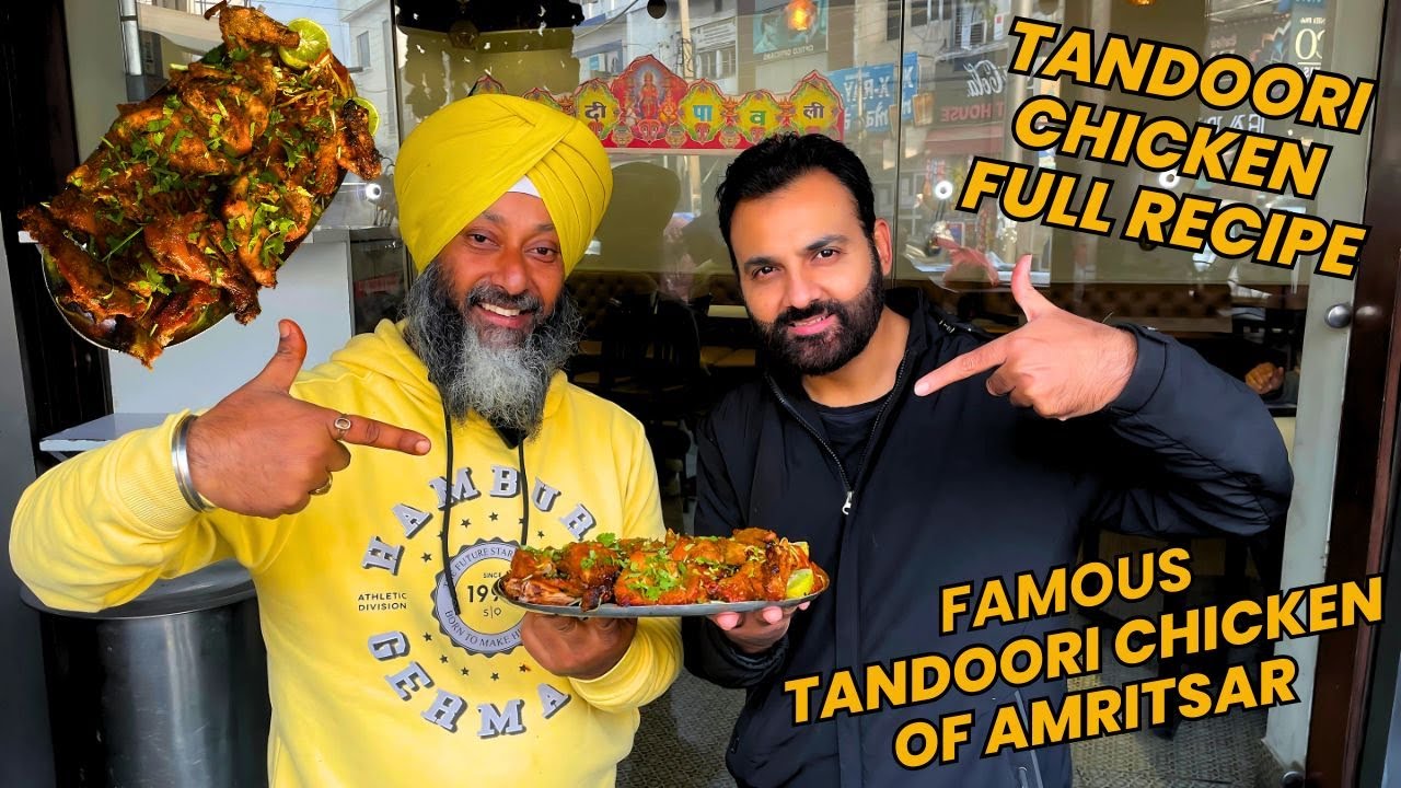 Amritsar ka Famous Tandoori Chicken @ BUBBY FISH AND CHICKEN CORNER ...