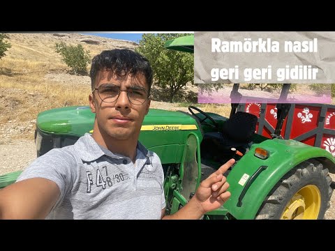RAMORKLA NASIL GERİ GERİ GİDİLİR ? - TRAKTÖR NASIL KULANILIR - JOHN DEERE - 2024