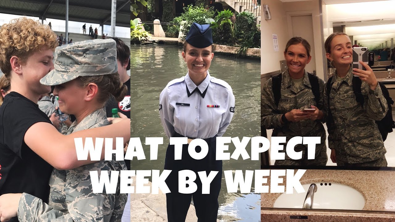 What to Expect at Basic Military Training | 0 WEEK - GRADUATION WEEK ...
