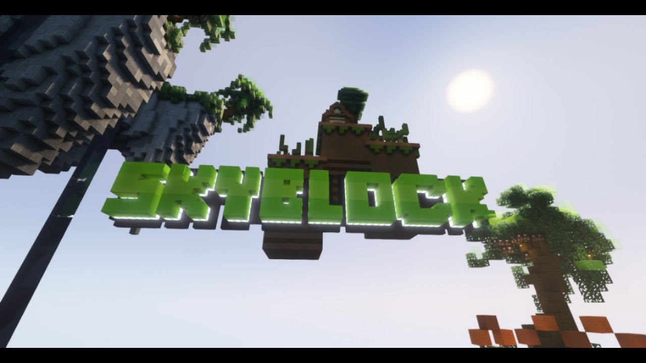 Starting a new SkyBlock Island | Episode #1 - YouTube