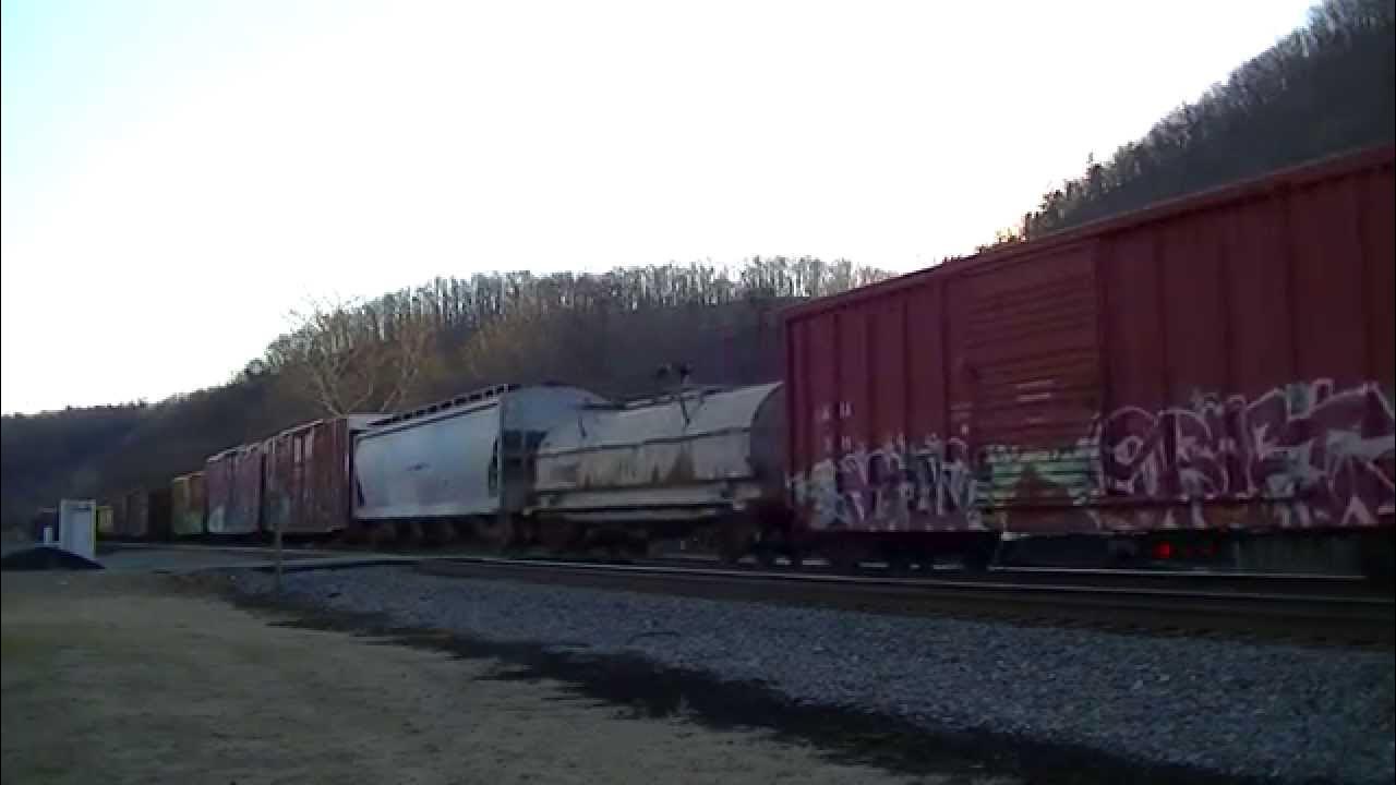 NS 38Q with 7 Motor Lashup and an EMD Leading - YouTube