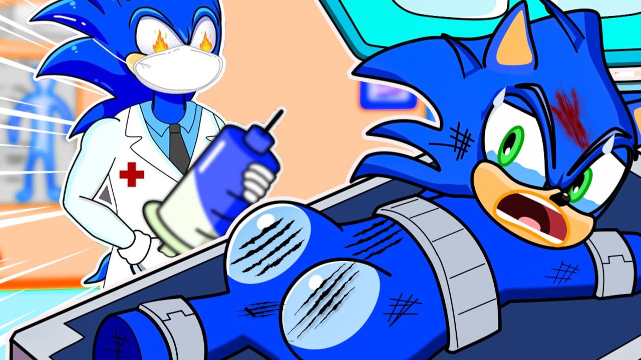 Doctor Sonic - Sonic Hates Hospitals - Funny Hospital Story - Sonic the ...