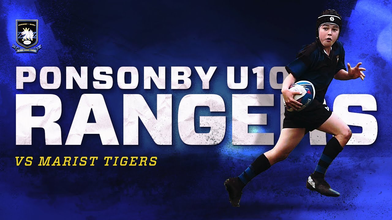 U10 Open Grade | Ponsonby Rangers vs Marist Tigers Junior Rugby ...