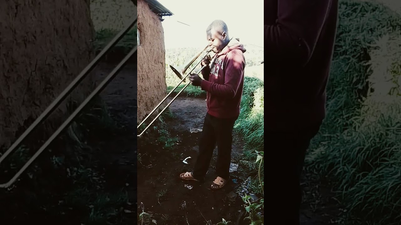 Db major scale for trombone. - YouTube