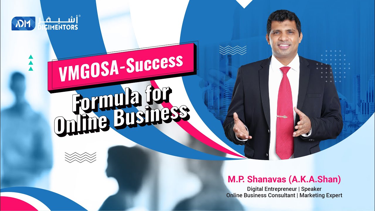 VMGOSA SUCCESS FORMULA DIGITAL MARKETING STRATEGY DIGITAL MASTERY 100 ...