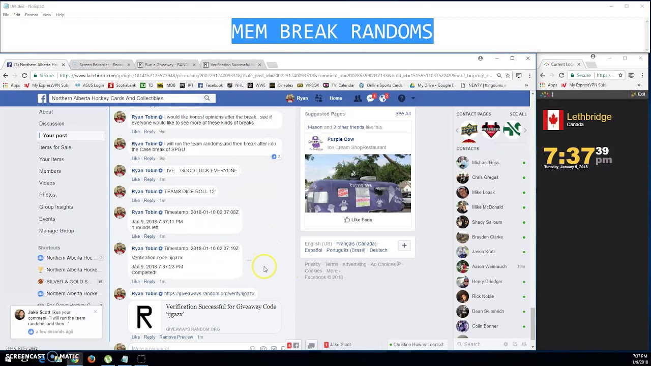 MEM BREAK RANDOMS - YouTube