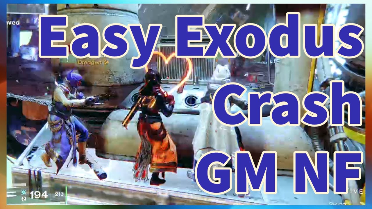 Exodus Crash Grandmaster Nightfall (Easy) | Season 15 | Destiny 2 - YouTube