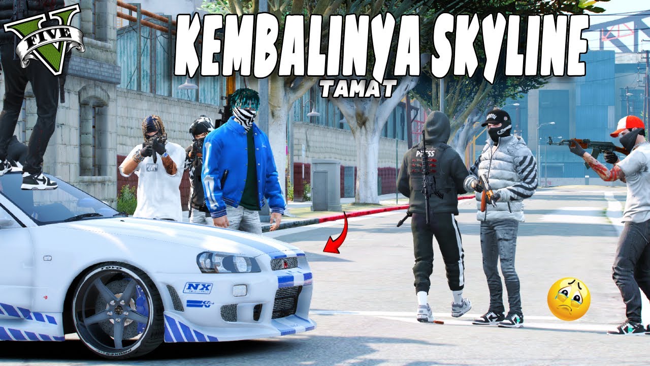 AKSI TERAKHIR !! SKYLINE R34 BERASIL DI KEMBALIKAN KE KEIZER || GTA V ROLEPLAY - YouTube