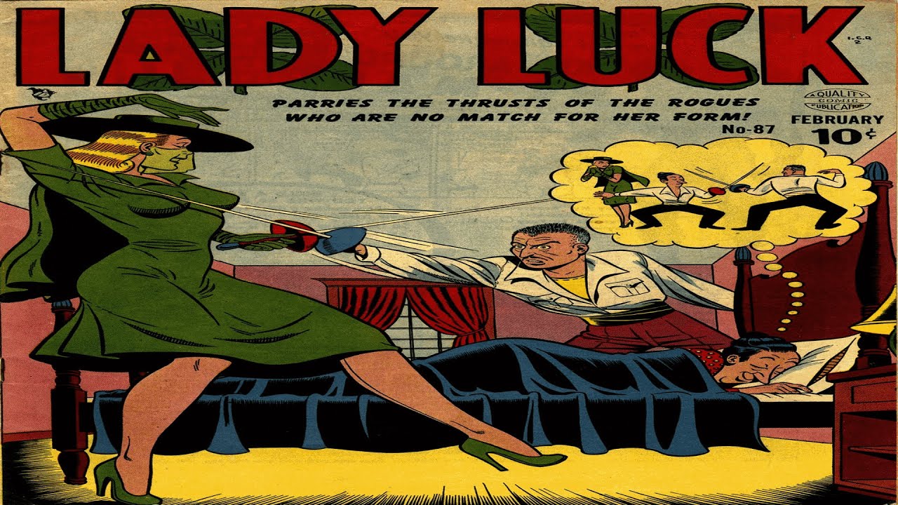 Lady Luck No 87 Comix Book Movie - YouTube