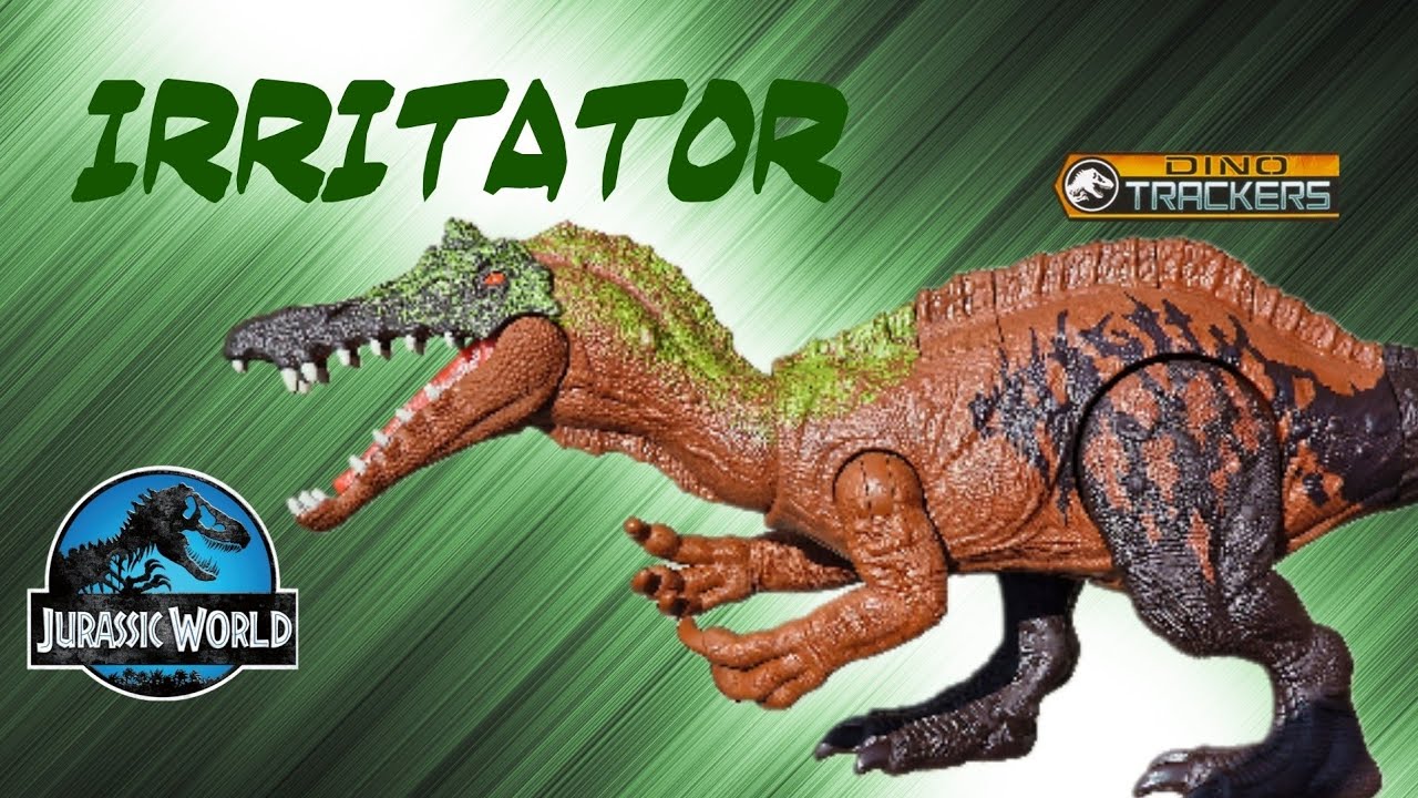 Jurassic World Wild Roar Irritator - 2023 Dino Trackers - YouTube
