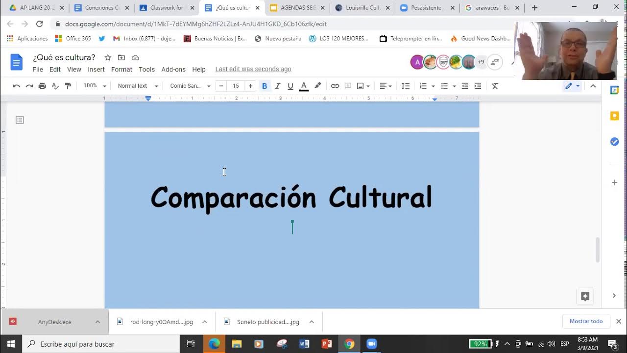 Comparación Cultural AP step by step - YouTube