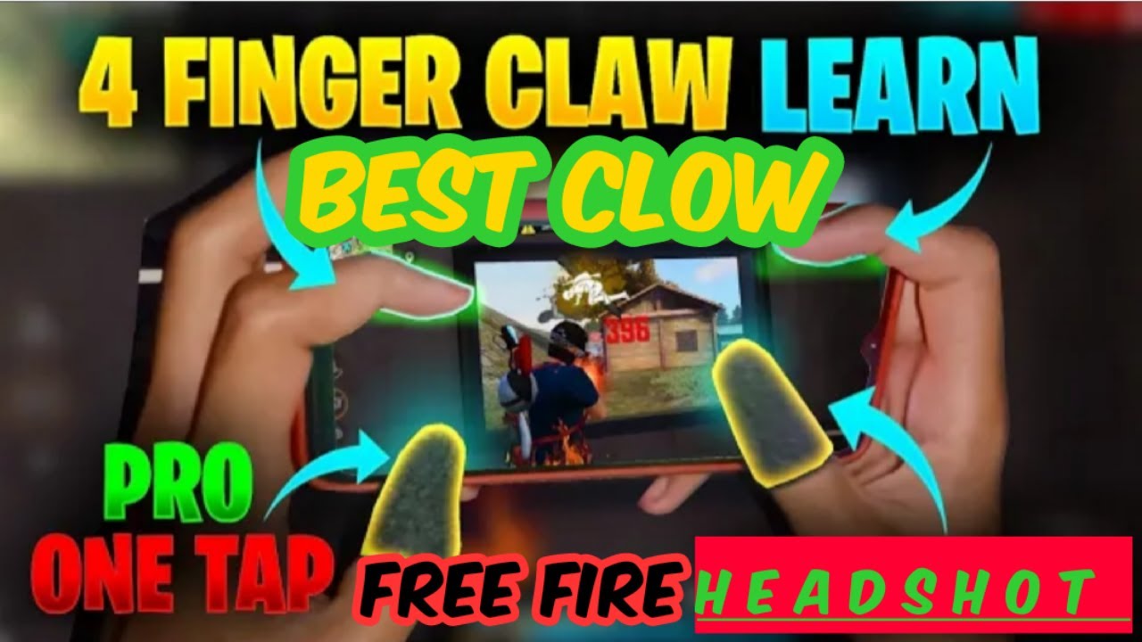 Free Fire 4 Finger Claw Full Gameplay - Garena Free Fire - YouTube