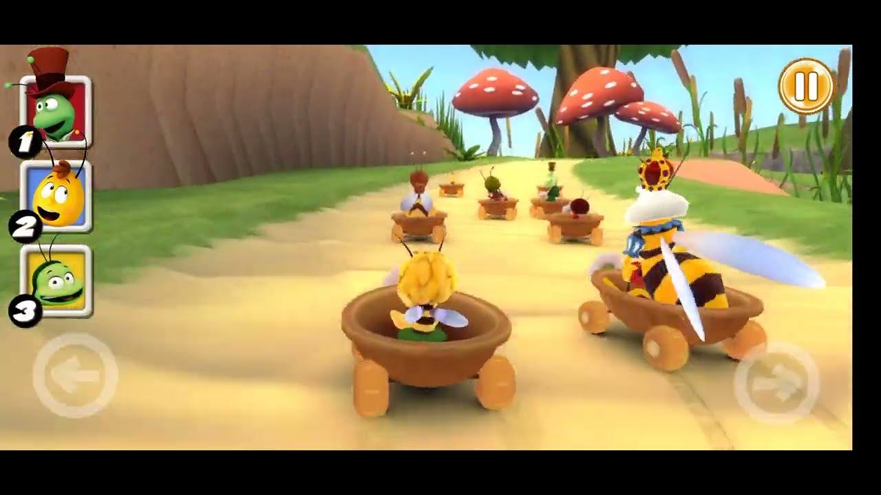 Maya The Bee || Racing Game || Playthrough 21 - YouTube
