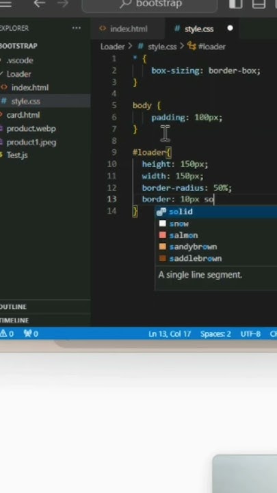 Loader Using Css Coding Html Bootstrap Webdesign Csscoding Youtube