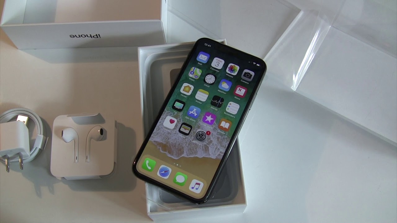 iPhone X Unboxing & Hands On - YouTube