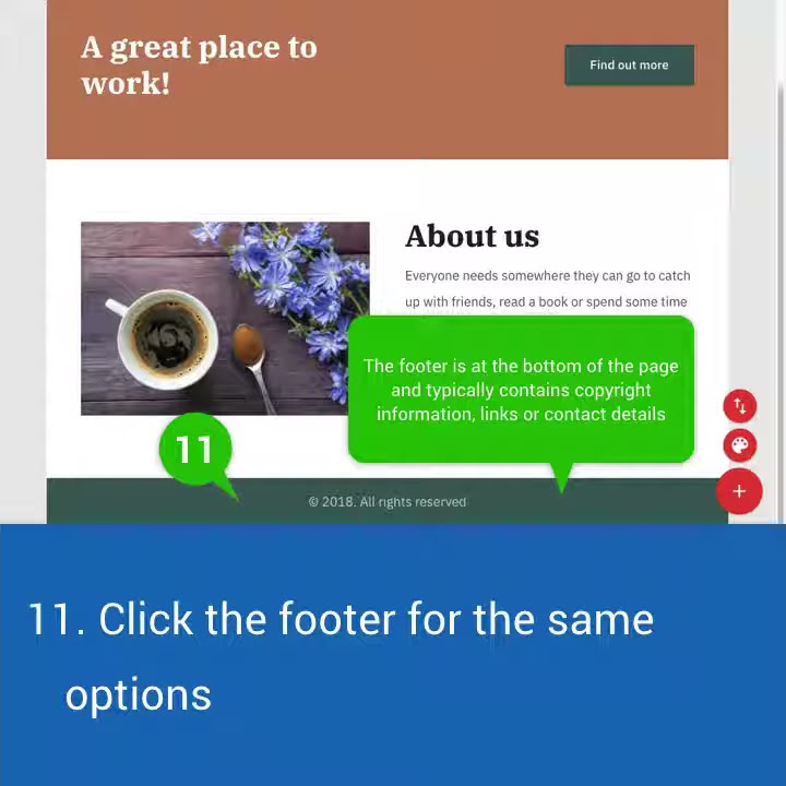 Shared headers and footers - YouTube