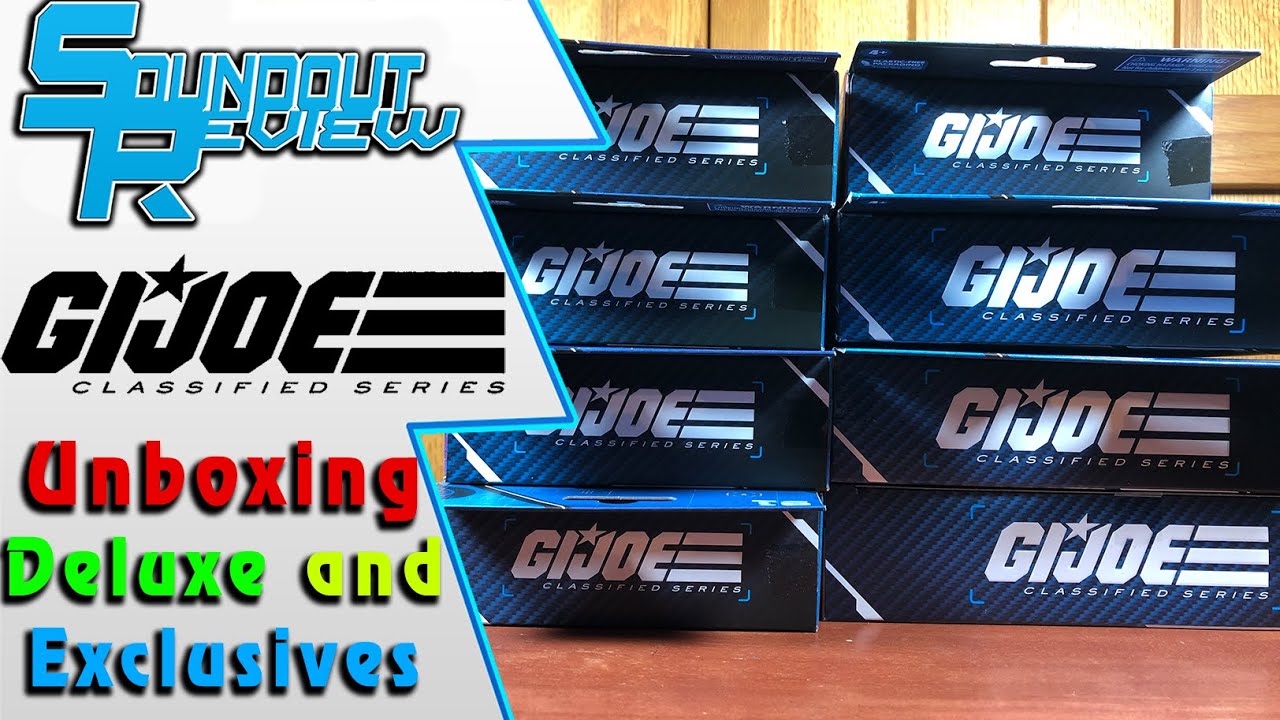 Unboxing More GI Joe Classified Series Action Figures! Exclusives ...