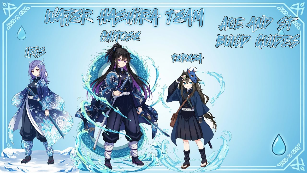 Water Hashira (AQUA) Team AOE & BOSS Build Guide #StellaSora # ...