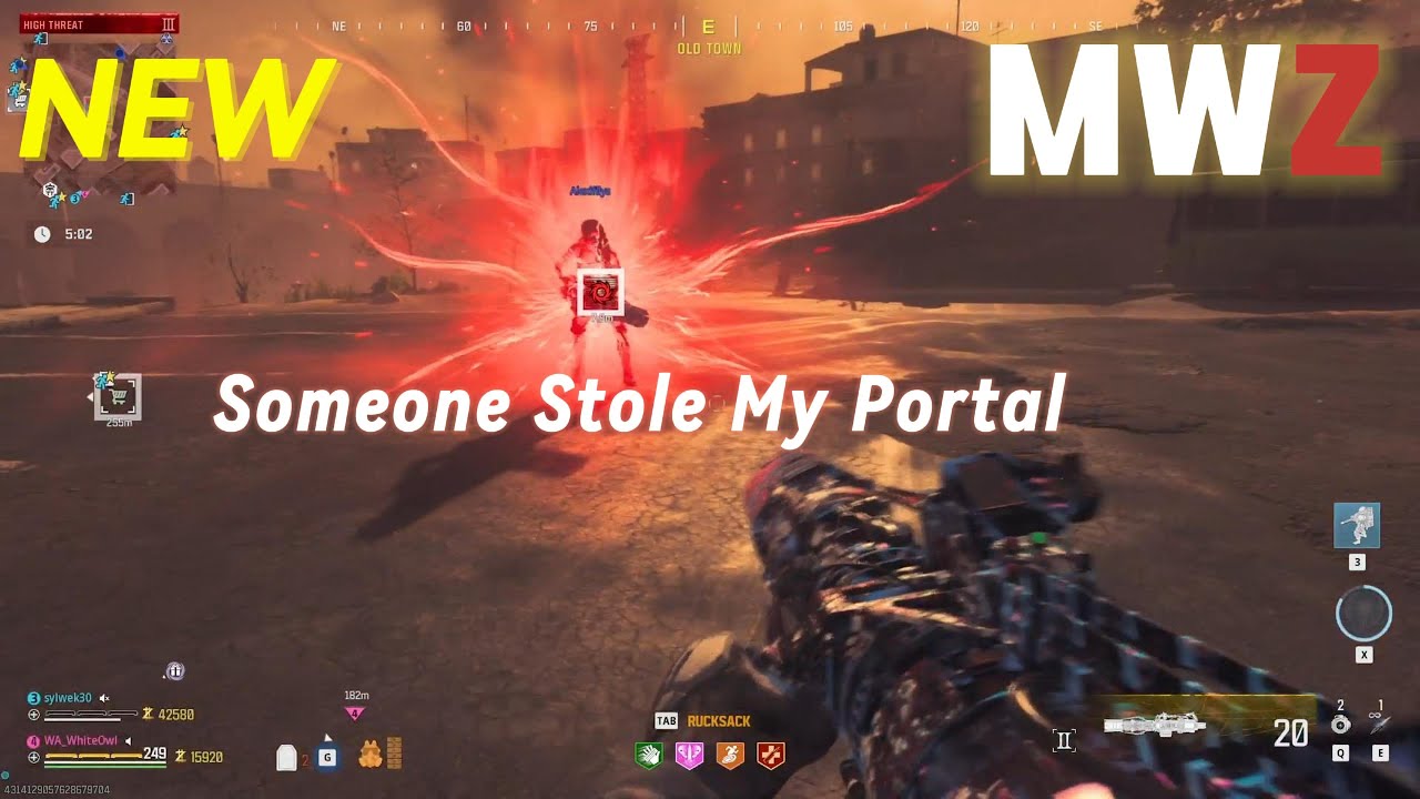 COD MW3 Zombies - Red Zone Adventure and Dark Aether Solo Fight! - YouTube