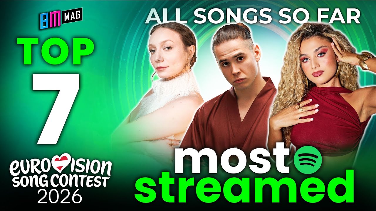 TOP 7 Most Streamed Songs - All Songs So Far - Eurovision Song Contest ...