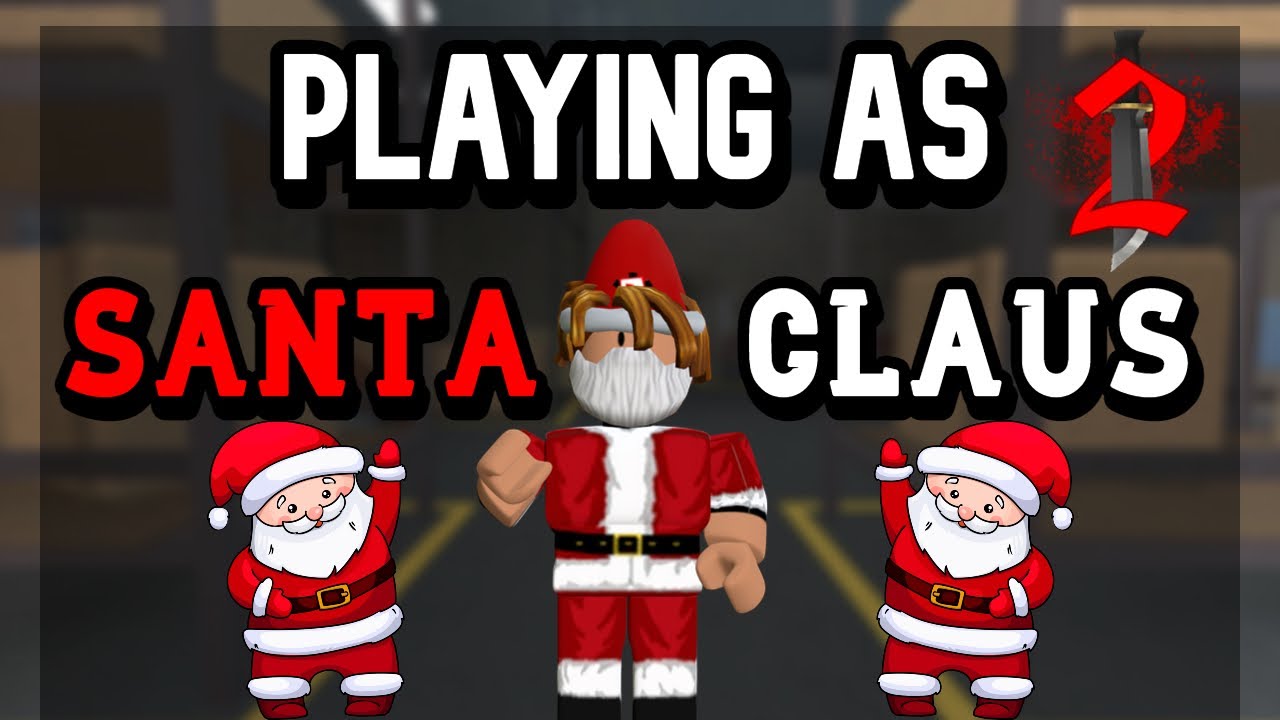 TROLLING AS SANTA + GAMEPLAY (ROBLOX MM2) - YouTube