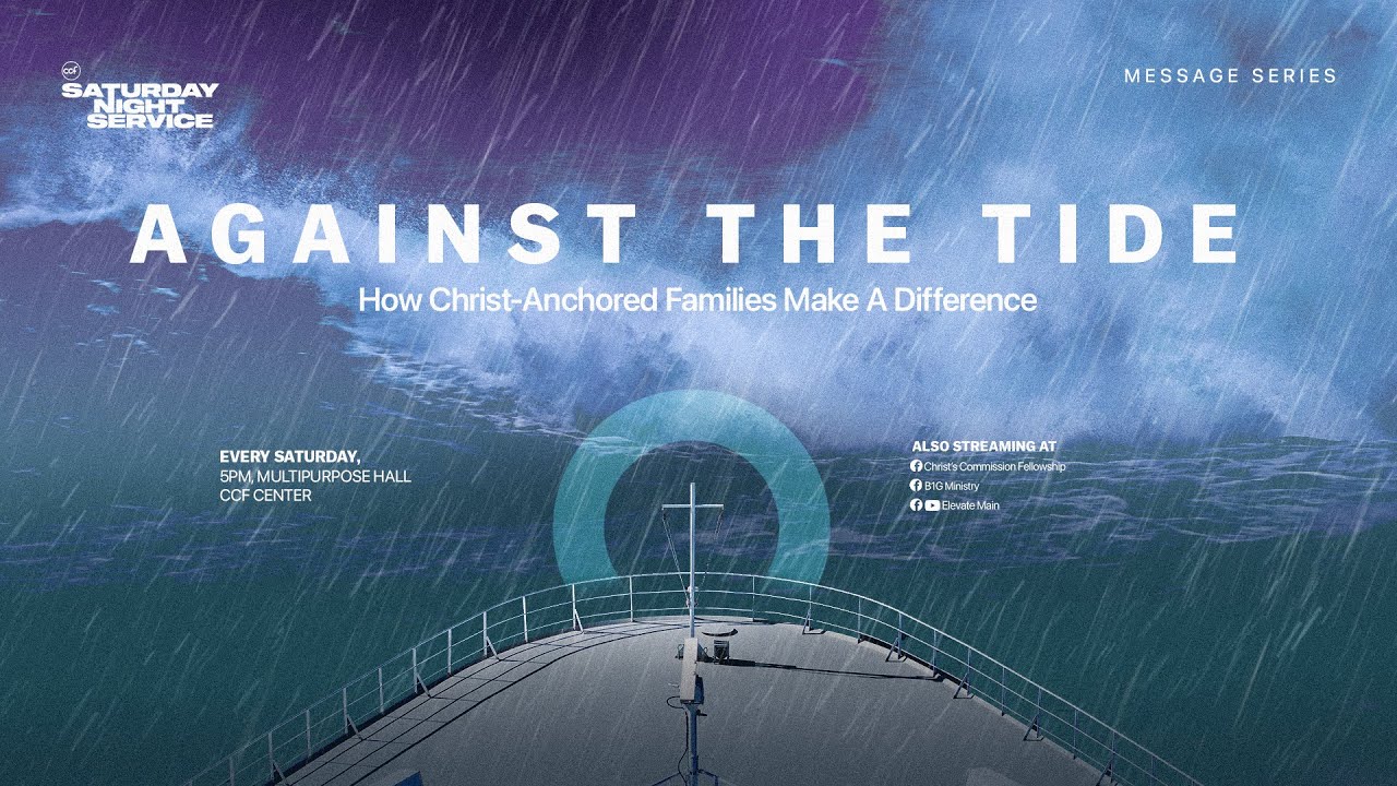 Against The Tide | Make Your Family A Blessing | Pastor Ricky Sarthou ...
